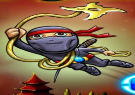 Ninja Rope Jump GAME Adventure GAMES