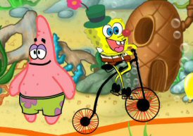 Spongebob Circus Ride GAME Bike GAMES